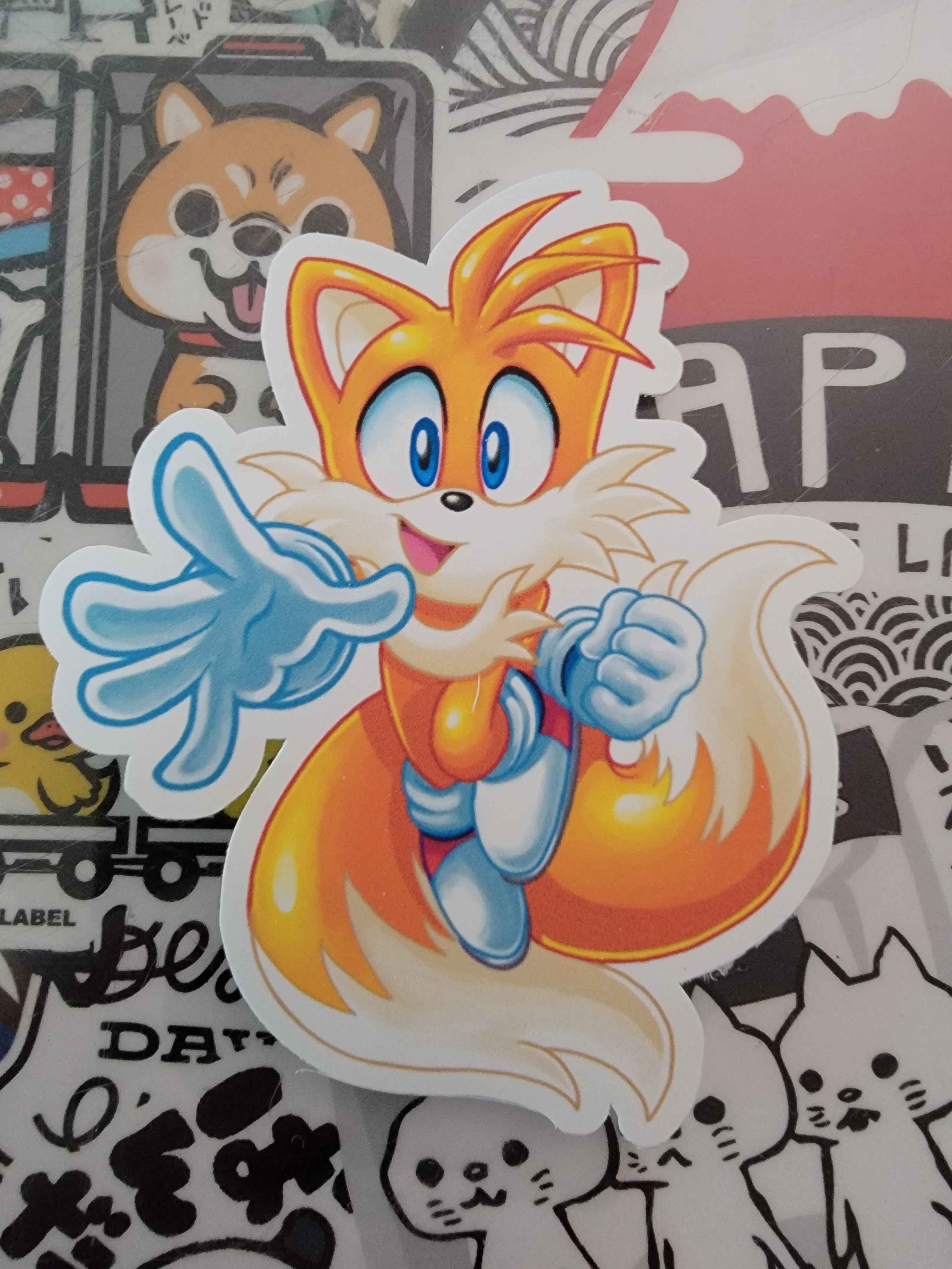 Tails Sticker (Legacy) – Pencil Punch